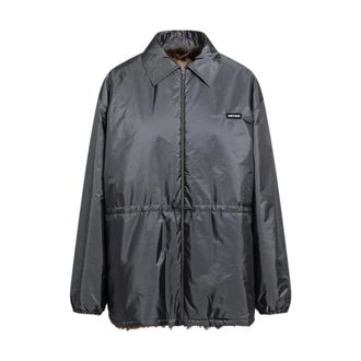 Miu Miu Ematite Blouson - - Jackets - Damen - Grau - S