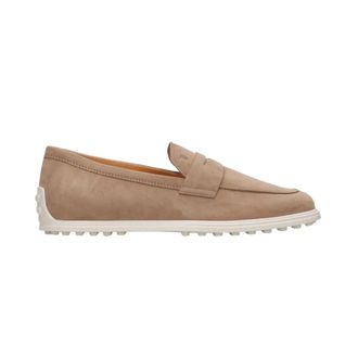 Tod's W&uuml;ste Wildleder Schuhe Mit Schr&auml;ger Zehe - - Shoes - Damen - Braun - 40 EU