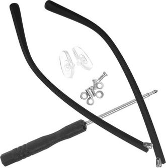 Vosarea Branches de Lunettes Universelles Tr90 Antid&eacute;rapantes 5 MM Largeur Finition Mate 1 Paire de Branches de Remplacement pour Lunettes de Soleil et Montur