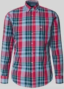 Fynch-Hatton Regular Fit Freizeithemd mit Button-Down-Kragen