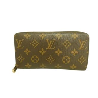 Louis Vuitton unisex, Pre-owned, Brun, Taille: ONE Size Portefeuille long vintage en toile Pre-owned (bi-pli)