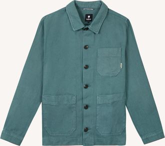 Faguo Veste en coton bleu océan - LORGE
