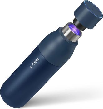 LARQ Bottle PureVis 500ml - Selbstreinigende Edelstahl-Trinkflasche mit UV-C Reinigung | Hält Getränke kalt und heiß | BPA-frei, auslaufsicher & wiederverw