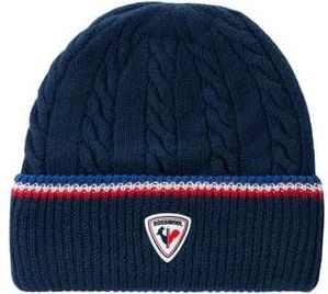 Rossignol Bonnet &agrave; revers maille tress&eacute;e