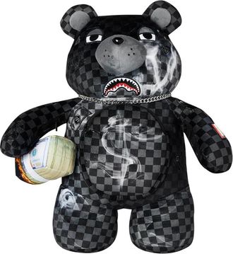 Sprayground Sip N Smoke Moneybear Rucksack - - Bags - unisex - Schwarzk - ONE SIZE