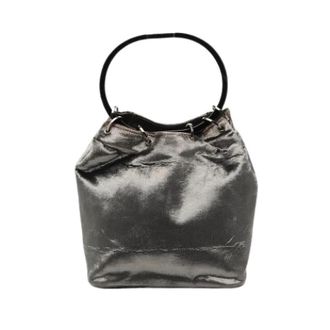 Gucci Pre-owned Samttaschen Beutel - - Pre-owned - Damen - Grau - ONE SIZE