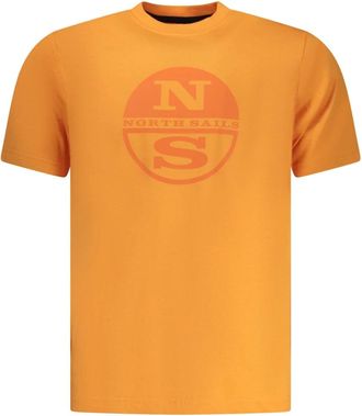 North Sails Homme, Tops, Orange, Taille: M T-shirt &agrave; manches courtes