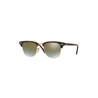 Ray-Ban unisex, Accessoires, Brun, Taille: 51 MM Clubmaster Rb3016 990/9J