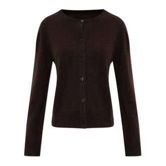 Samsøe & Samsøe Femme, Pulls, Brun, Taille: 36 FR Cardigan en cachemire Saboston