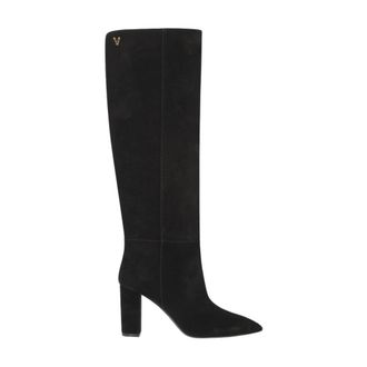 Via Roma 15 Kniehoher Stiefel - - Shoes - Damen - Schwarzk - 40 EU