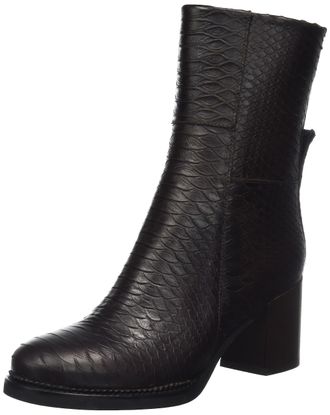 Shabbies Amsterdam Damen Shs1004 Anacaonda P Ankle Boot, Dunkelbraun, 39 EU