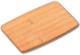 KESPER Schneidebrett, Bambus, Braun, 23x15x1,1 cm, BIOFA-&Ouml;l, abgerundete Ecken, 58311