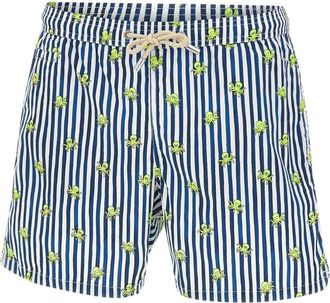 MC2 Saint Barth Homme, Maillots de bain, Multicolore, Taille: M Lighting Micro Stretch Swim Shorts