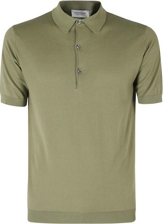 John Smedley Homme, Tops, Vert, Taille: XL Adrian Polo