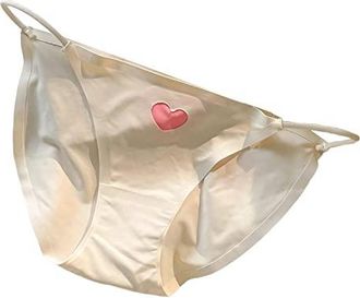 Generic Culotte sans Couture Femme Culotte Femme sans Couture Culotte Femme De Classique T-String Taille Basse &Eacute;lastique Unie Ultra Fine Seamless Ventre Plat 