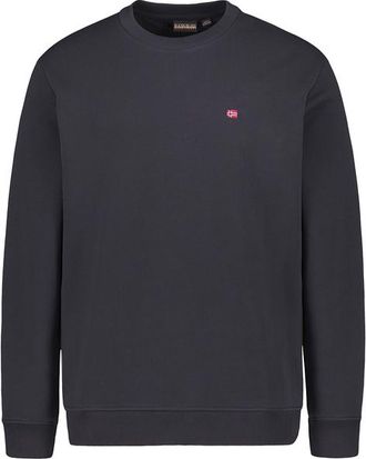 Napapijri Herren Pullover schwarz unifarben