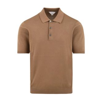 Malo Shaved Kurzarm-Polohemd - - Tops - Herren - Braun - L