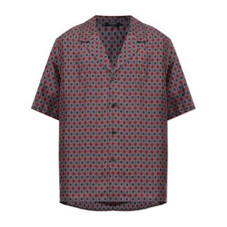 Balmain Seidenhemd - - Shirts - Herren - Rot - S
