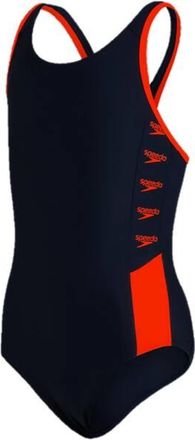 Speedo Kinder Schwimmanzug Badeanzug Boom Logo Splice Muscleback