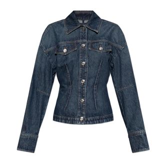 Sportmax Denim Jacke Filato - - Jackets - Damen - Blau - XS