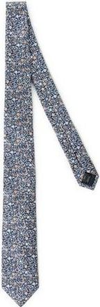 Au Printemps Paris Cravate imprim&eacute; fleurs