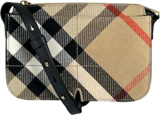 Burberry Sac bandouli&egrave;re Pre-owned - Femme - Pre-owned - Beige - Taille: ONE Size