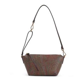 Etro Femme, Sacs, Brun, Taille: ONE Size Sac à Bandoulière Marron Design Élégant