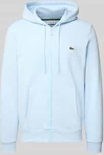 Lacoste Regular Fit Sweatjacke aus Baumwoll-Mix