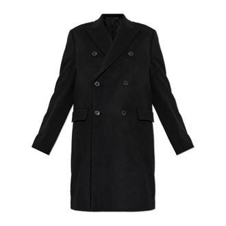 Paul Smith Wollmantel - - Coats - Herren - Schwarzk - XL