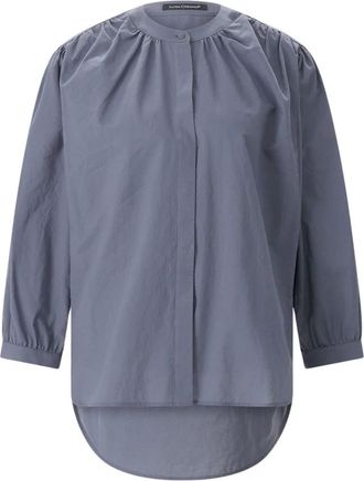 Luisa Cerano Femme, Blouses et Chemises, Bleu, Taille: 42 FR Blouses