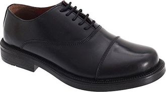 Scimitar Chaussures Cadet Capped Oxford pour Hommes 14 Royaume-Uni Noir