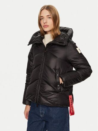 Afterlabel Daunenjacke Helsinki A00042 Schwarz Regular Fit