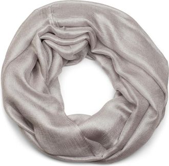 styleBREAKER Schlauchschal Seidiger Einfarbiger Loop