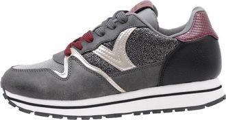 Victoria Low-Top Cometa Metall & Gezackte Sohle 1141137 für Damen Antracita 40