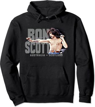 Popfunk Bon Scott Australian Lead Singer Pullover Hoodie