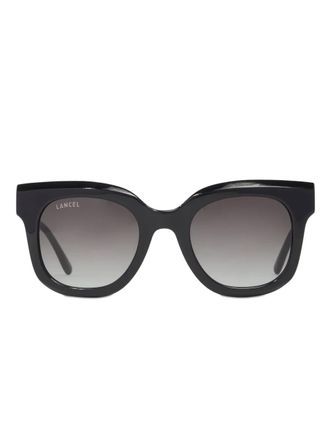 Lancel lunettes de soleil Ninon &agrave; monture papillon - Noir