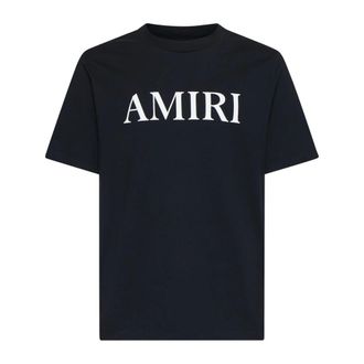 Amiri Logo T-Shirt - - Tops - Herren - Schwarzk - XL