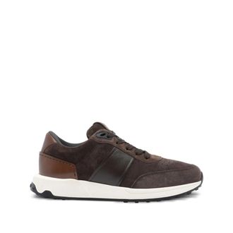 Tod's Braune Wildleder Schn&uuml;rschuhe - - Shoes - Herren - Braun - 44 EU