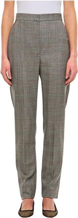 Alexander McQueen Damen, Hosen, Grau, SGr&ouml;&szlig;e