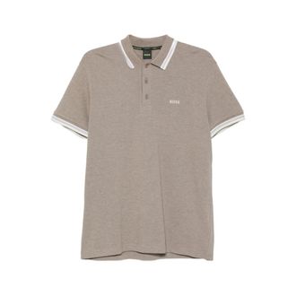 HUGO BOSS Paddy Polo-Shirt - - Tops - Herren - Beige - M