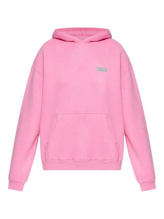 American Vintage Izubird Hoodie mit Logo-Print - Rosa