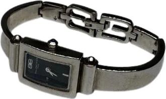 Balenciaga Montre Vintage Pre-owned - Femme - Pre-owned - Gris - Taille: ONE Size