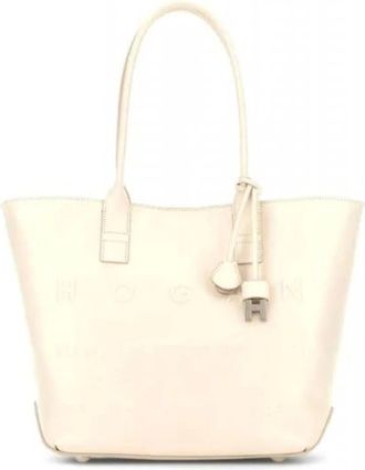 Hogan Femme, Sacs, Blanc, Taille: ONE Size Address Small Shopping Bag