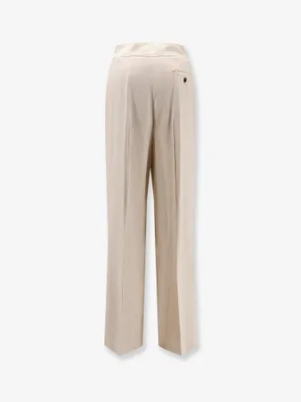 Etro Womens Trousers Viscose Beige