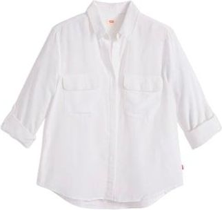 Levi's Chemise droite &agrave; col ouvert