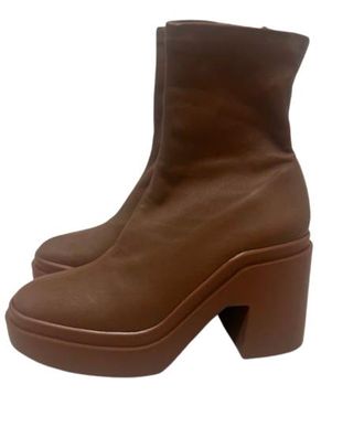 Robert Clergerie Tan Nina Boots Size 40