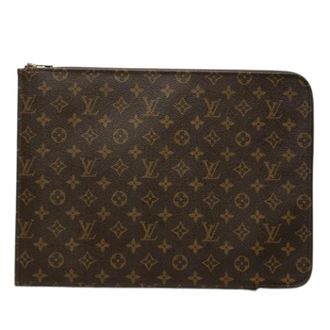 Louis Vuitton Pre-owned Monogram Canvas Clutch - - Pre-owned - Damen - Braun - ONE SIZE