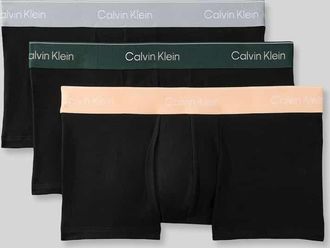 Calvin Klein Underwear Low Rise Trunk aus Baumwoll-Mix im 3er-Pack