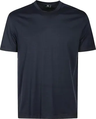 Kired Kired - Pull Col Rond Bleu Marine - Homme - Tops - Bleu - Taille: 5XL