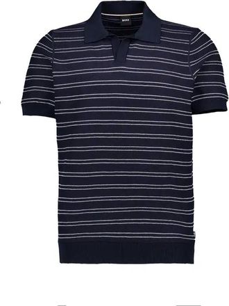 HUGO BOSS Herren Polo-Shirt blau